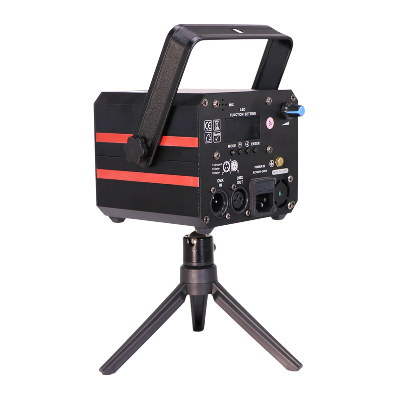 Mini Laser Stage Lighting Projector with Remote & Tripod