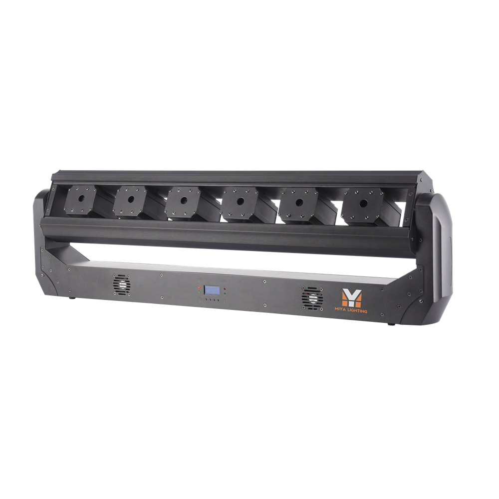 300mw*6pcs Lasers Stage Moving Head Beam Bar Light RGBW DMX Lighting