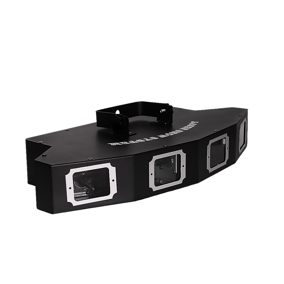 MX006 4 Heads RGB Laser Lights Scanning DMX Stage Party Laser